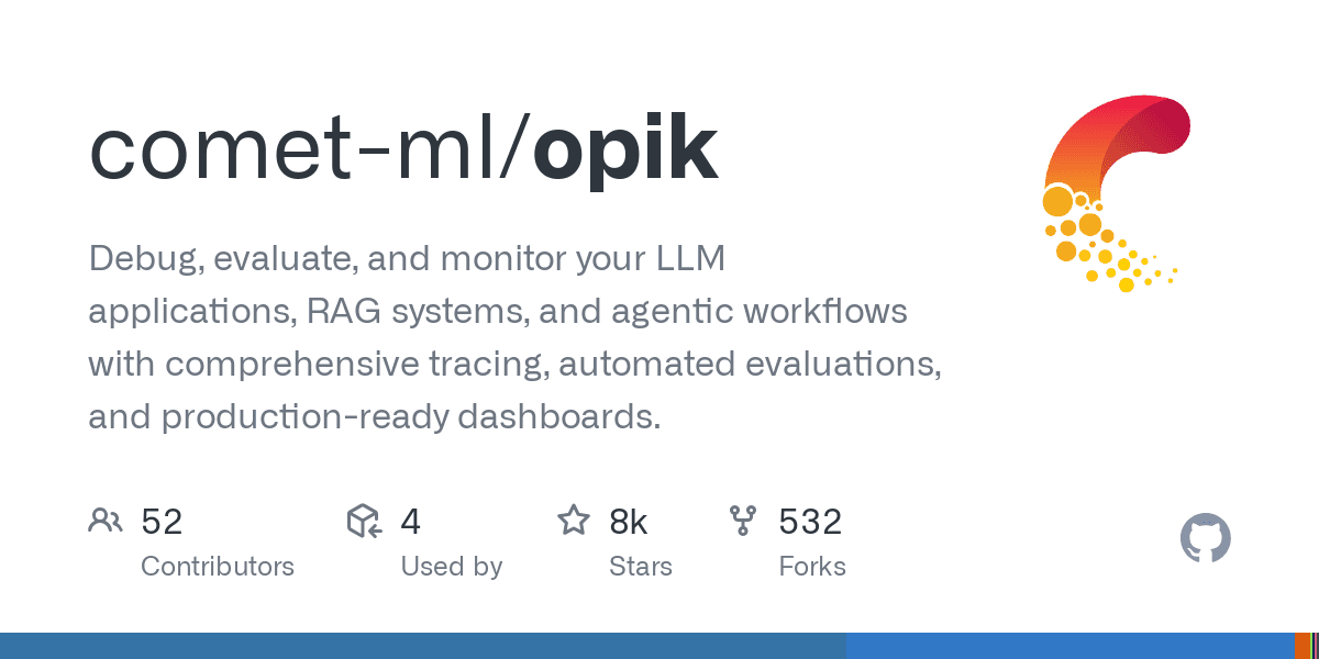 Comet: The Open-Source Powerhouse for LLM and ML Experiment Tracking | Open Source Daily