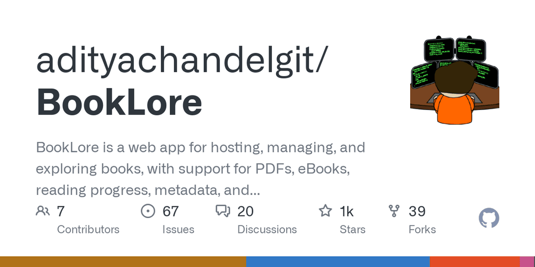 BookLore: The Netflix of Books You Actually Own | Open Source Daily