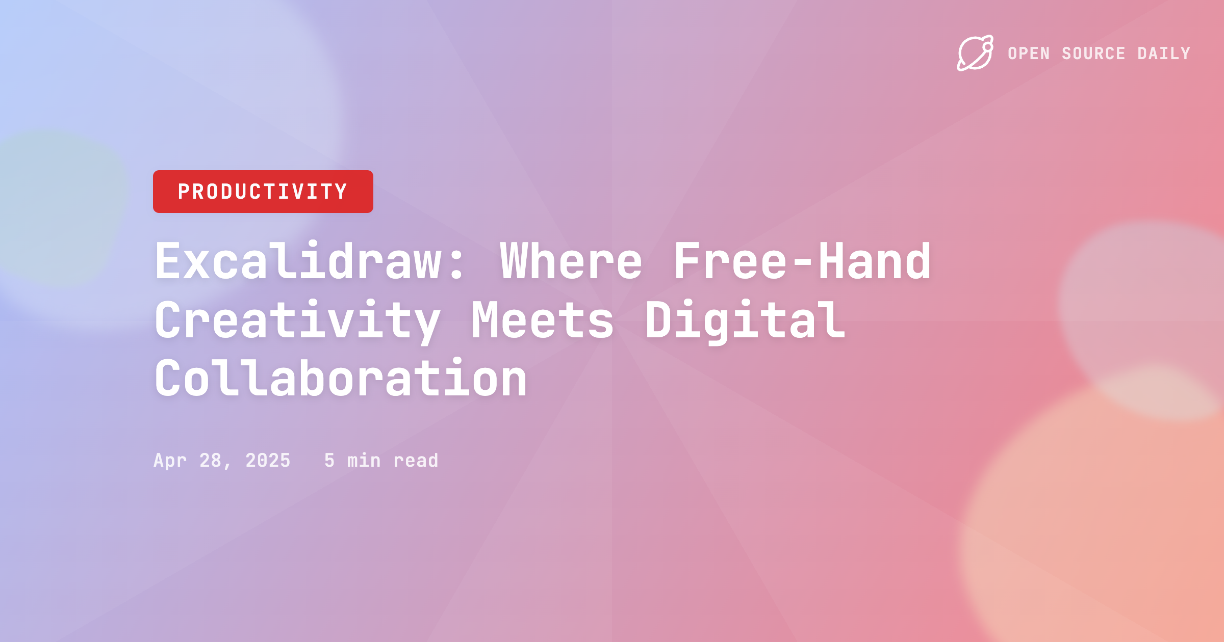 Excalidraw: Where Free-Hand Creativity Meets Digital Collaboration ...