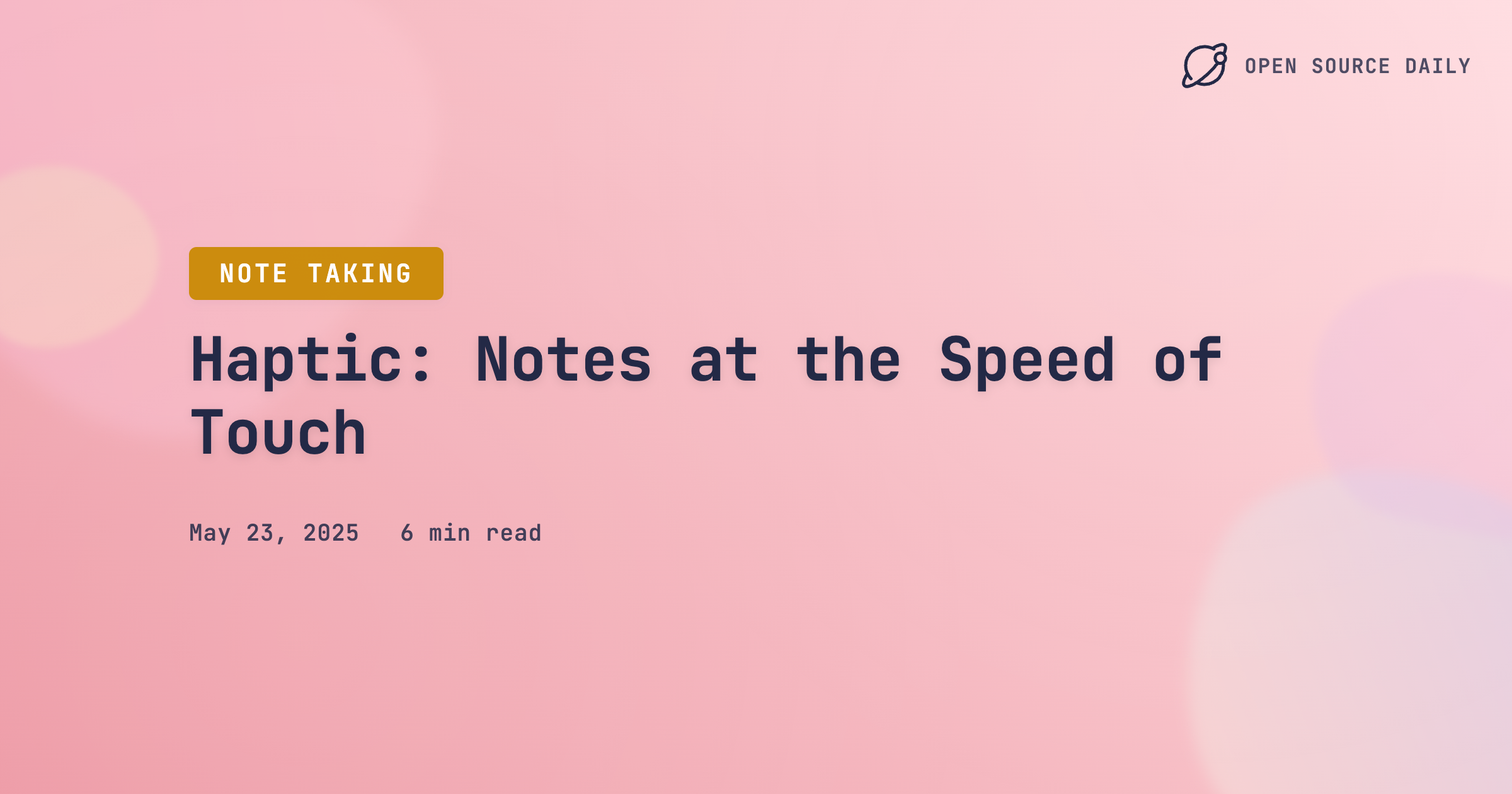 Memos Private Open Source Knowledge Capture Open Source Daily