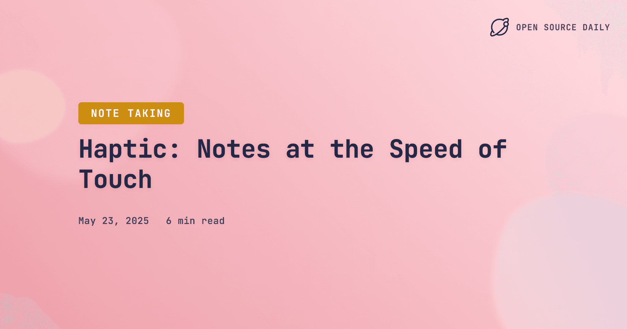 Memos: Private, Open-Source Knowledge Capture | Open Source Daily