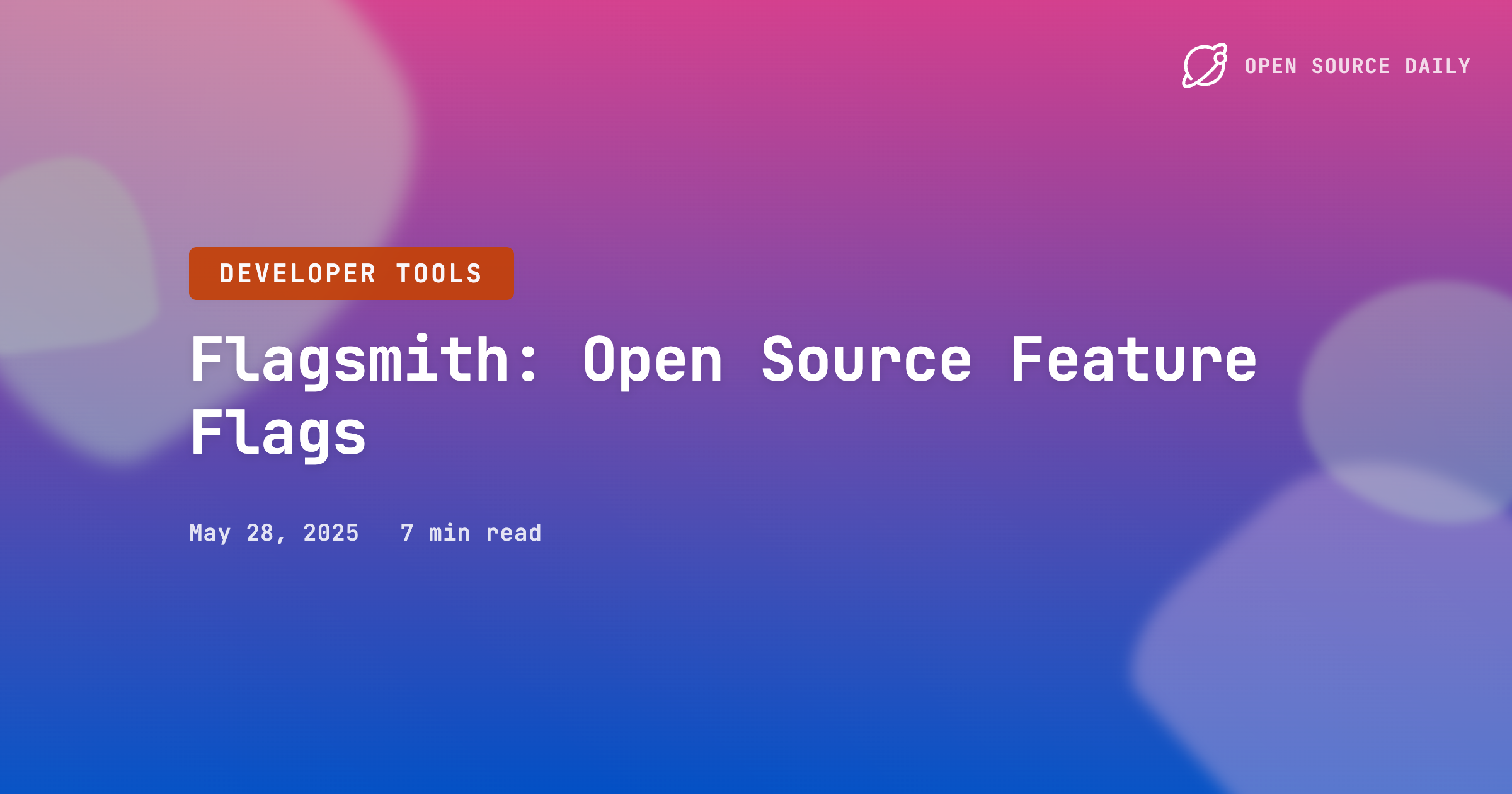 Flagsmith: Open Source Feature Flags | Open Source Daily