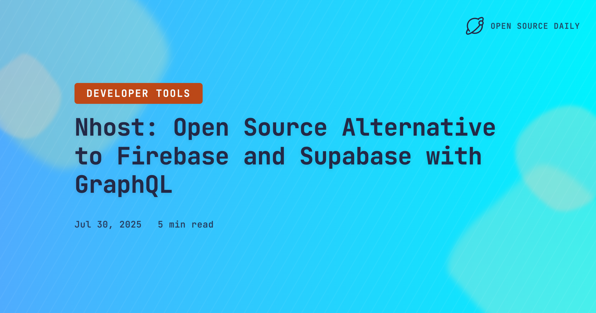 Nhost: Open Source Alternative to Firebase and Supabase with GraphQL | Open Source Daily